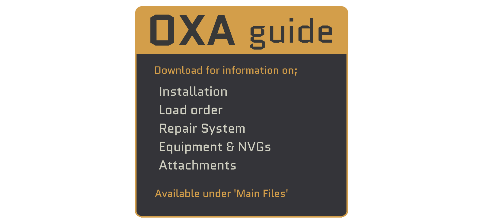 OXA - Oxide's eXpanded Armory at S.T.A.L.K.E.R. 2: Heart of Chornobyl ...