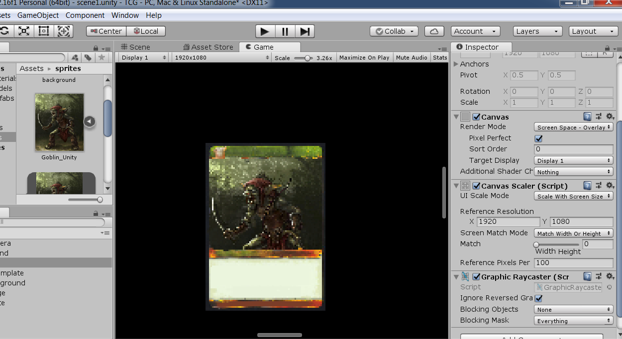[RESOLVIDO] Imagem distorcida na Unity