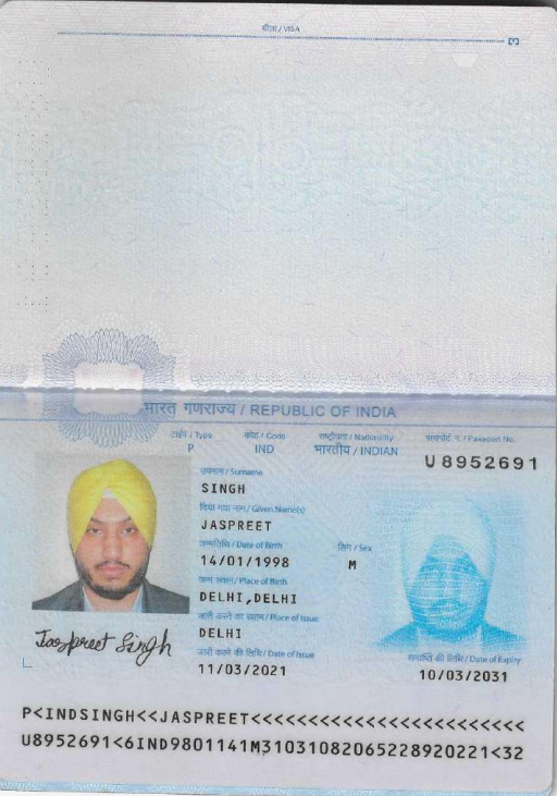 JASPREET-SINGH-PASSPORT hosted at ImgBB — ImgBB