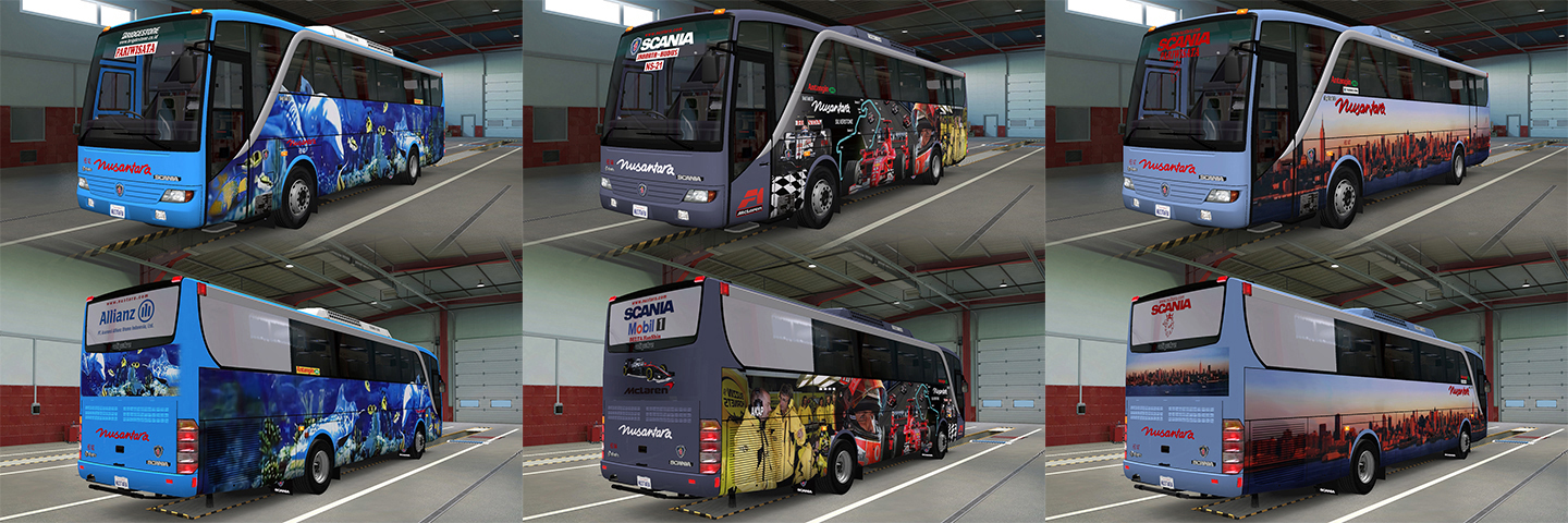 Indonesian Bussmod Works & Gallery - SCS Software