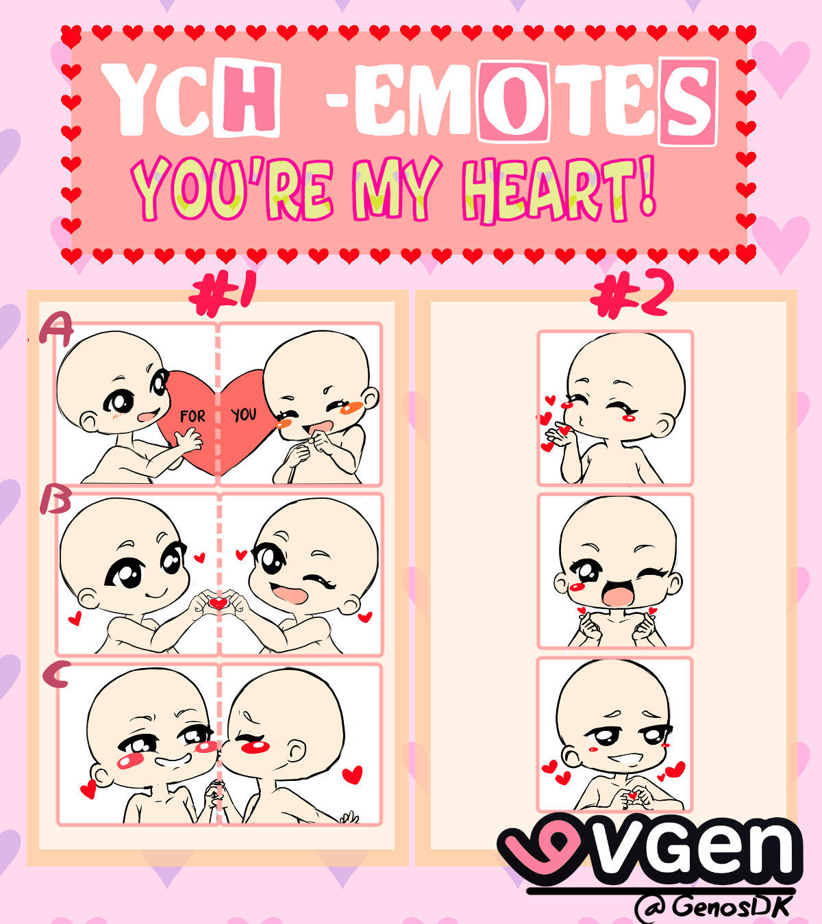 [OPEN]: YCH | Valentine's month and others on Toyhouse