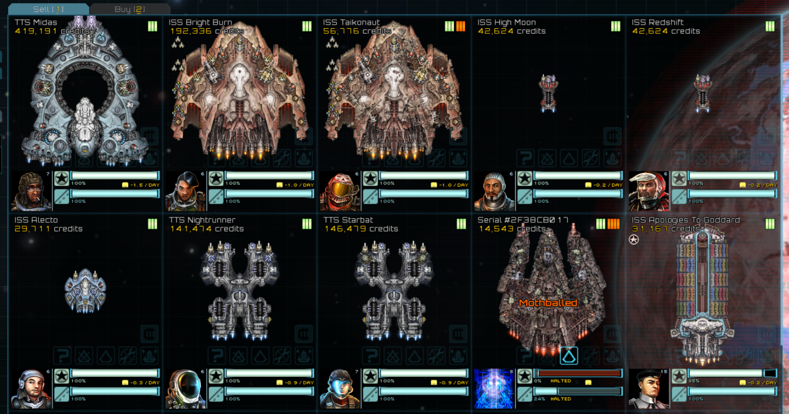 I need help with improving my fleet