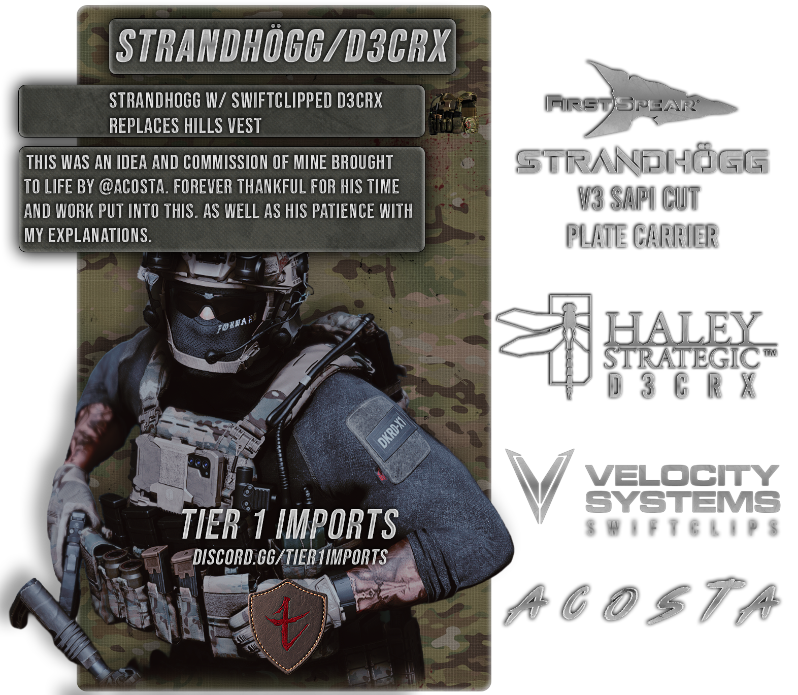 FirstSpear Strandhogg W D3CRX Loadout at Ghost Recon Breakpoint Nexus ...