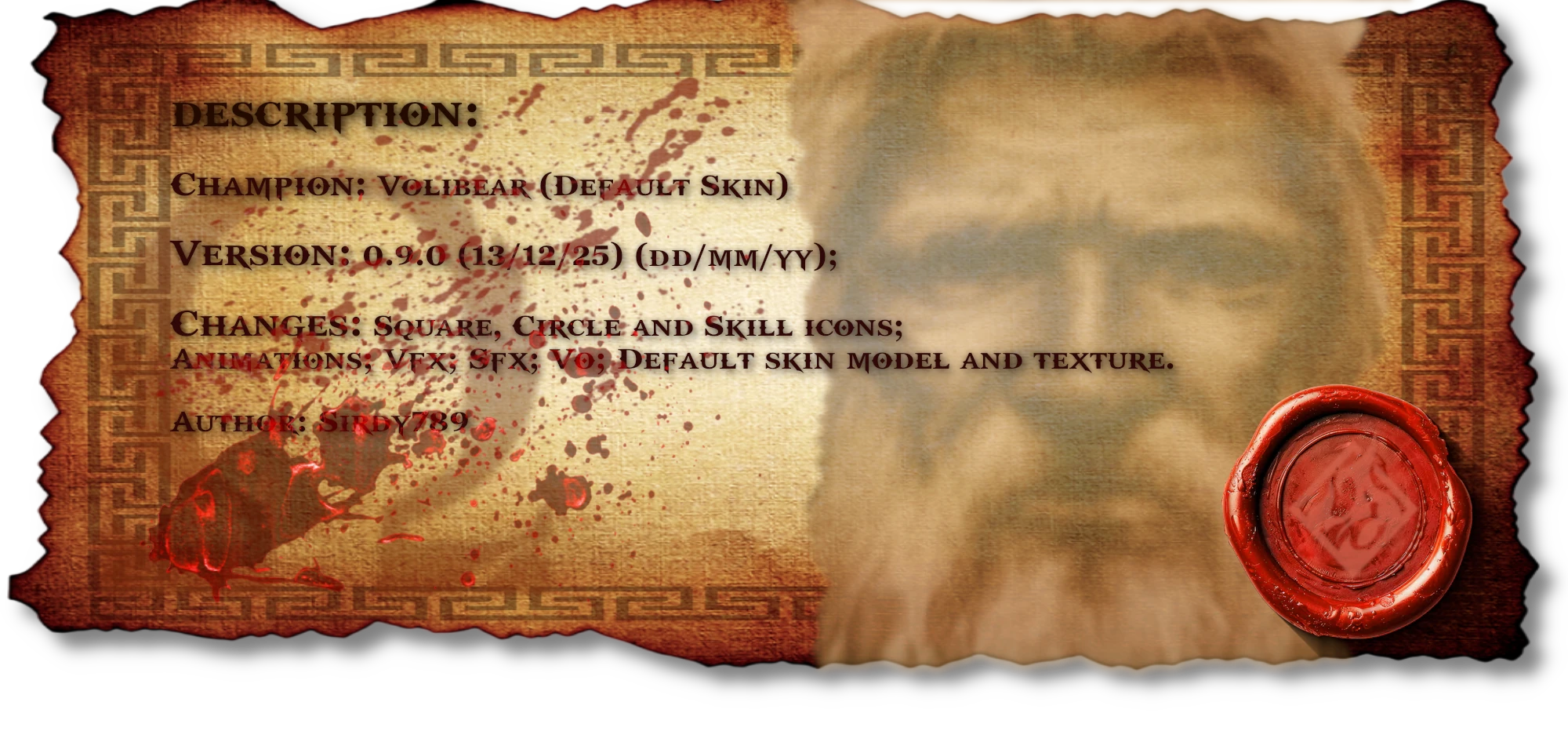 Zeus (Volibear) GOD OF WAR | Runeforge