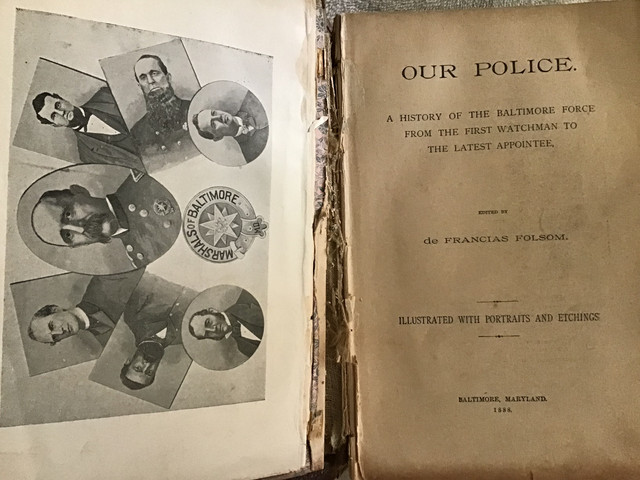 2-5-0 Radio, 10-42: “OUR POLICE” Baltimore Police Department 1888…