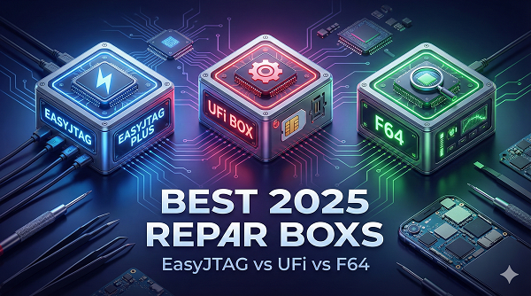 Best 2025 Phone Repair Boxes: EasyJTAG vs UFi vs F64 - MobiFirms