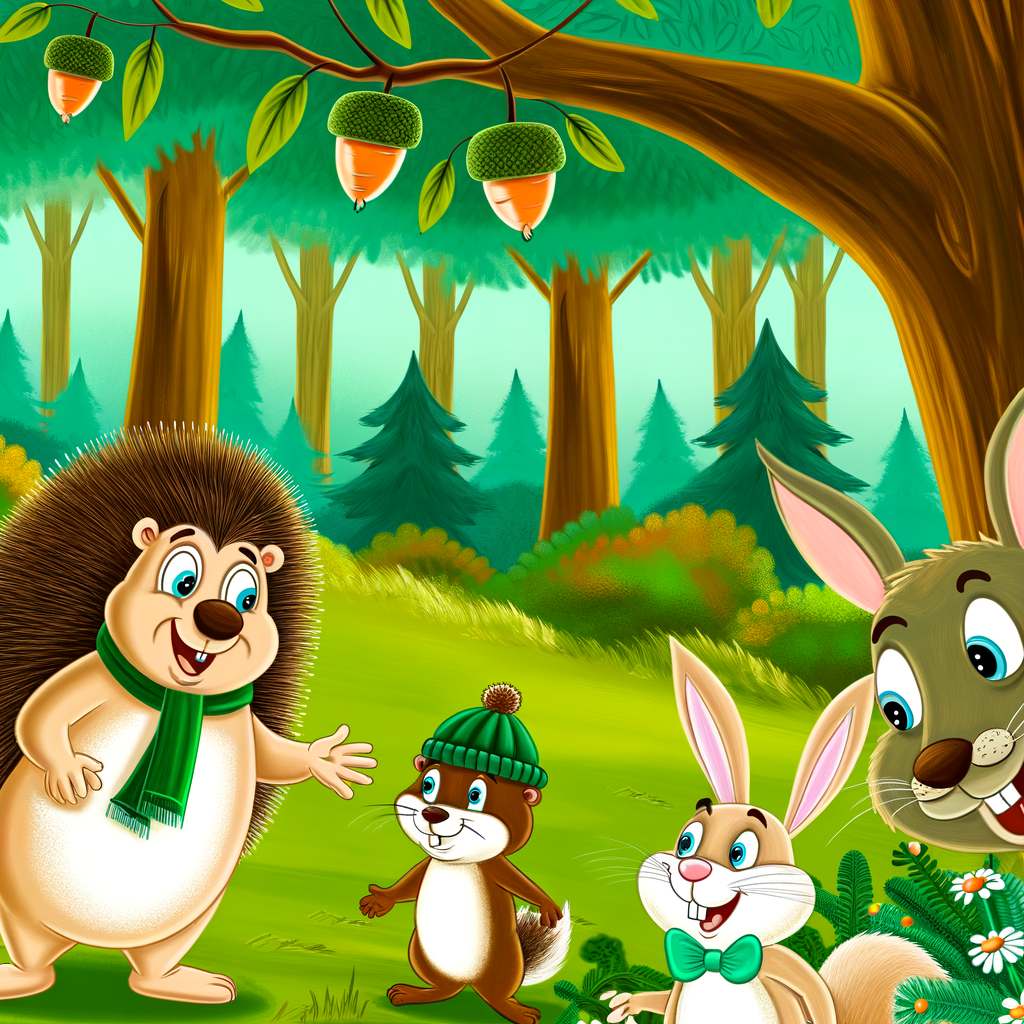 Friendly Little Hedgehog - Free Bedtime Fairy Tales