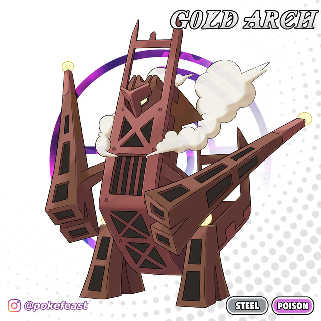 G0LD A̸RCH: Dystopian Archaludon Paradox : r/fakemon