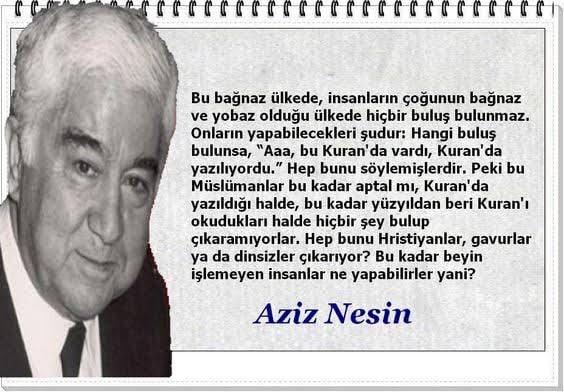 What do you think about Aziz Nesin? - WAFF - World Armed Forces Forum.