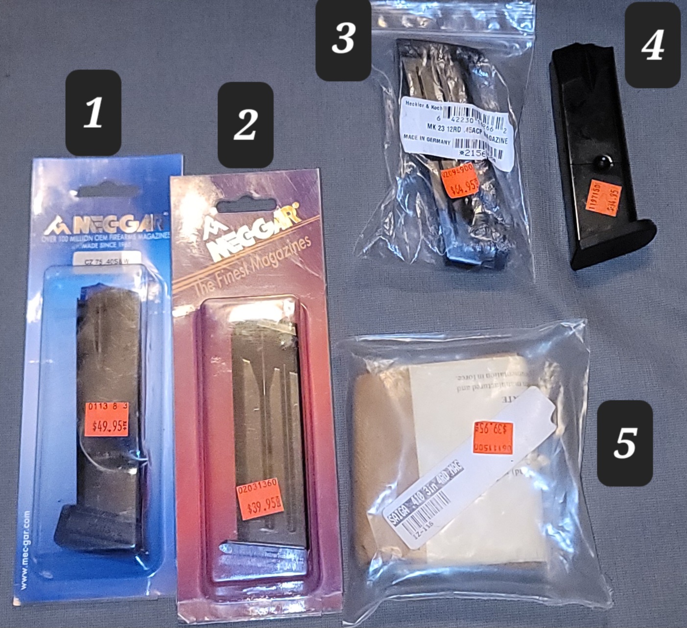 Mags - S&W 5900, Daewoo DH40, HK, P16, CZ75, SA, Saiga - AR15.COM