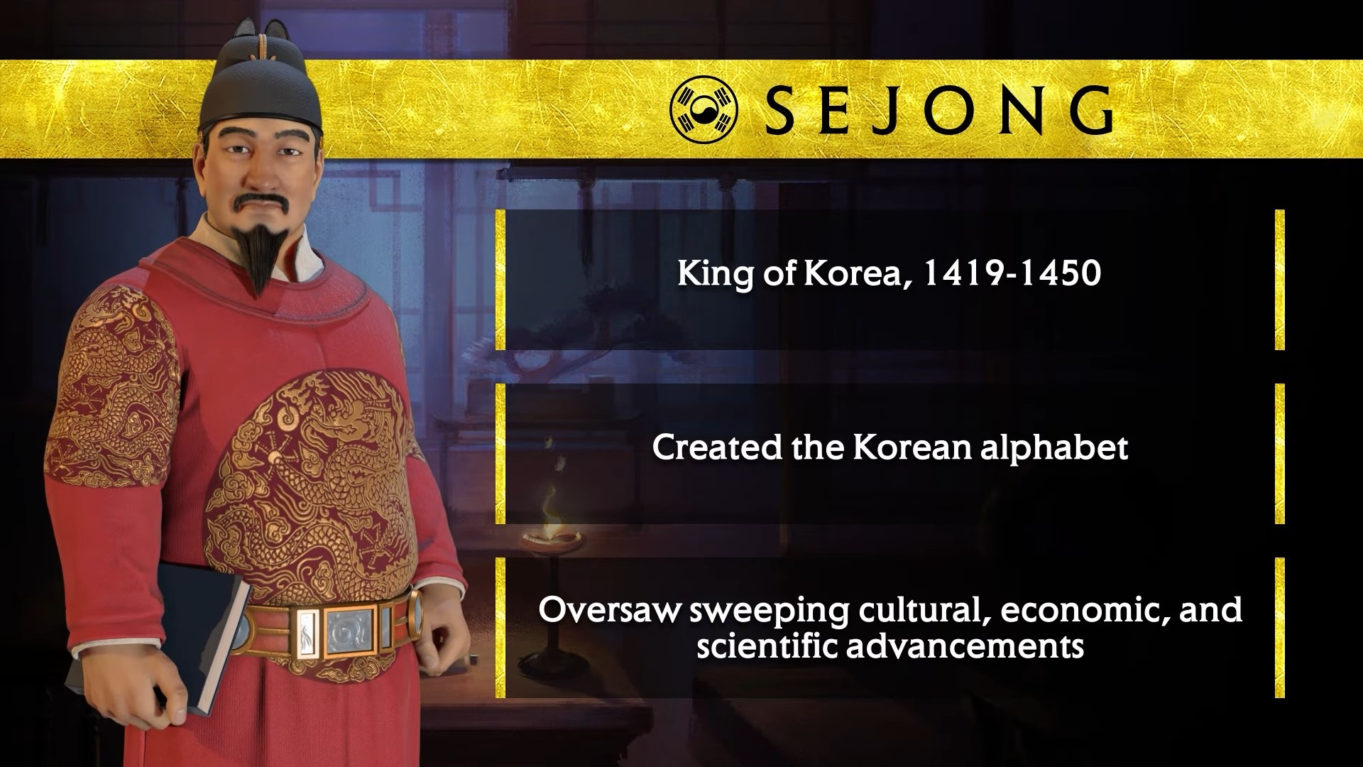 [LP] - Leader Spotlight: Sejong | CivFanatics Forums