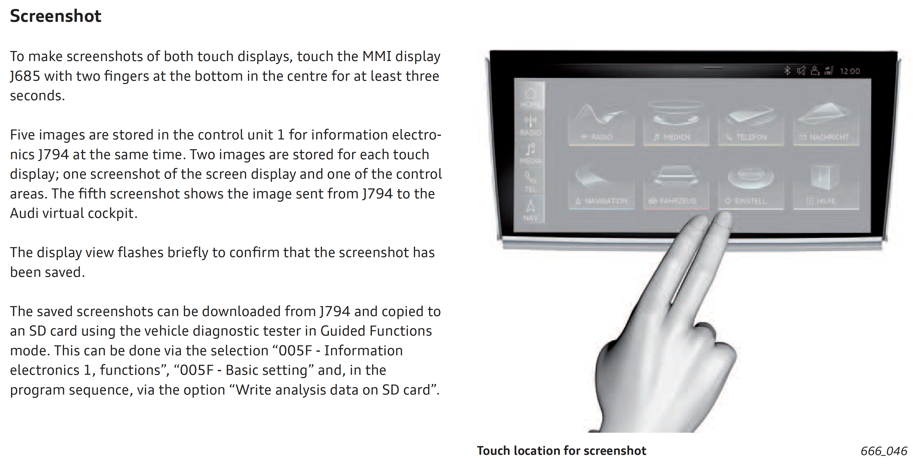 2021 A5 B9.5 MIB3 Touch Screen Green GEM Menu? | Ross-Tech Forums