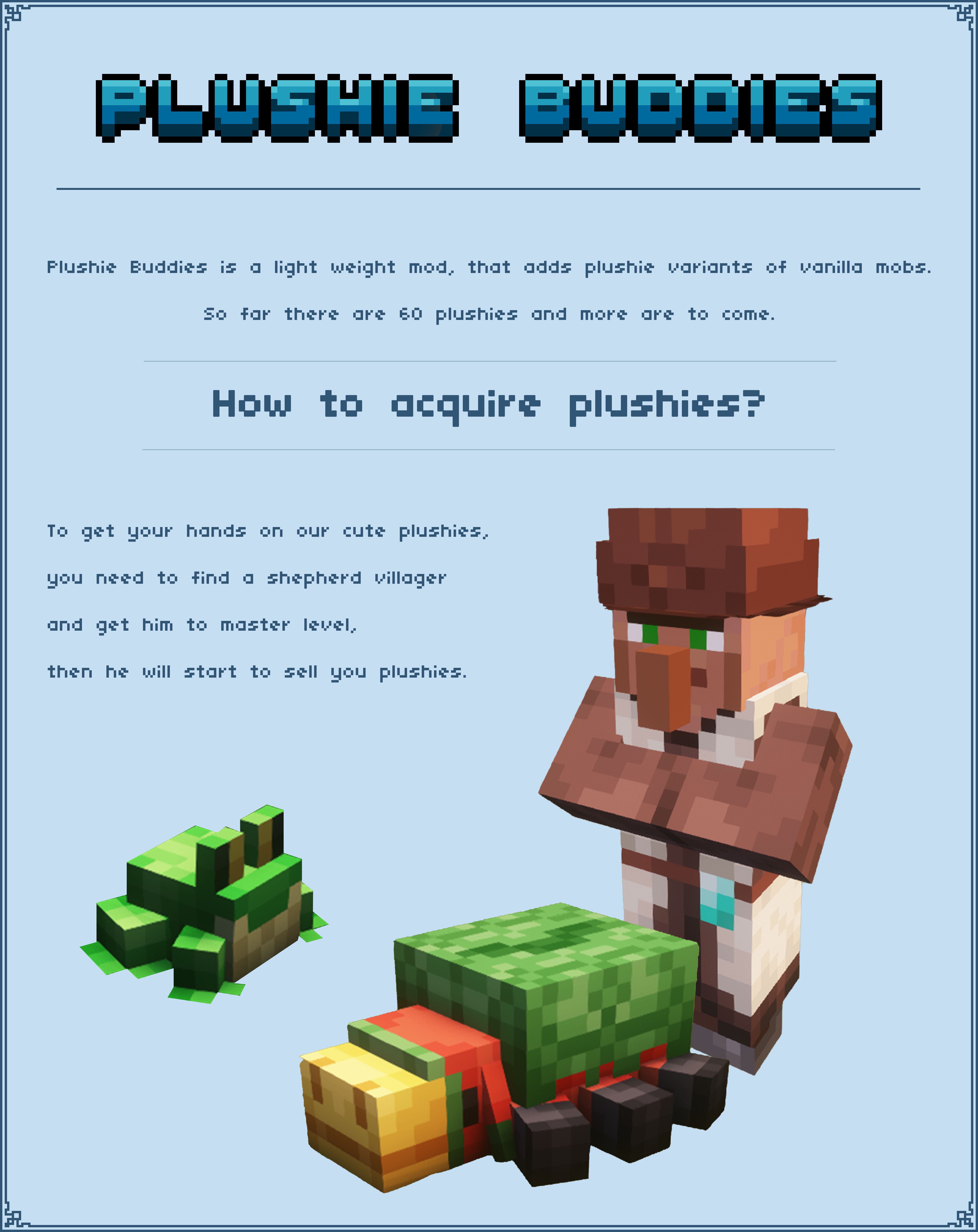 Plushie Buddies - Minecraft Mods - CurseForge