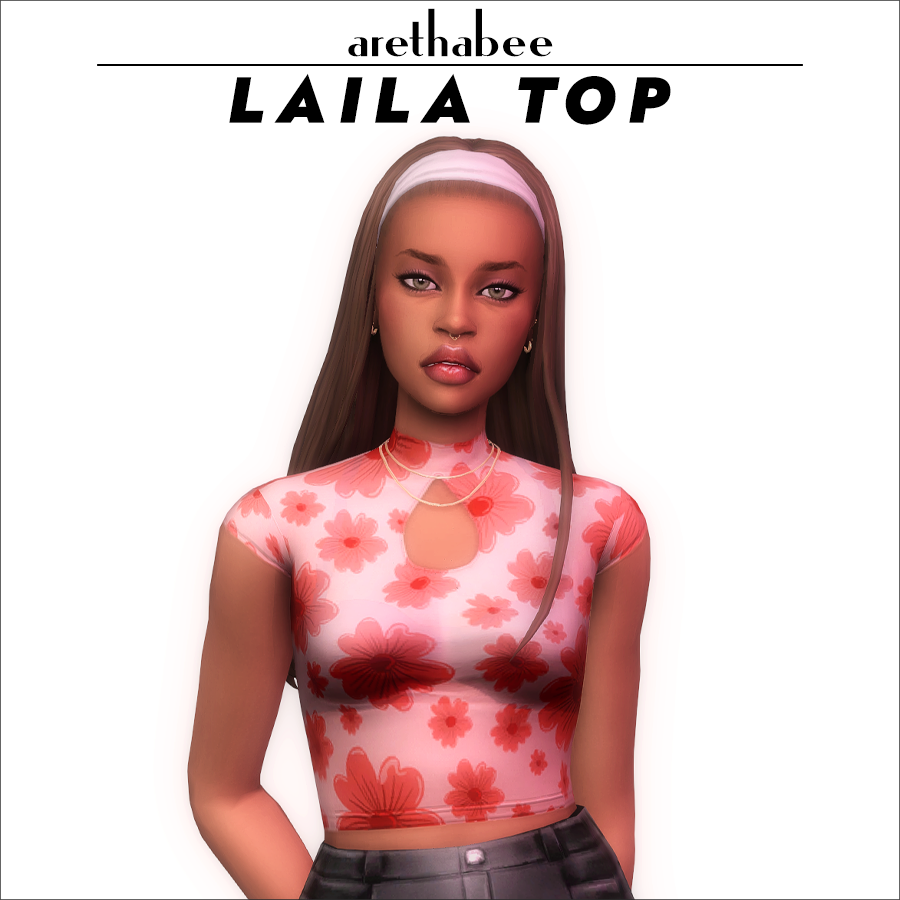 Laila Top - The Sims 4 Create a Sim - CurseForge