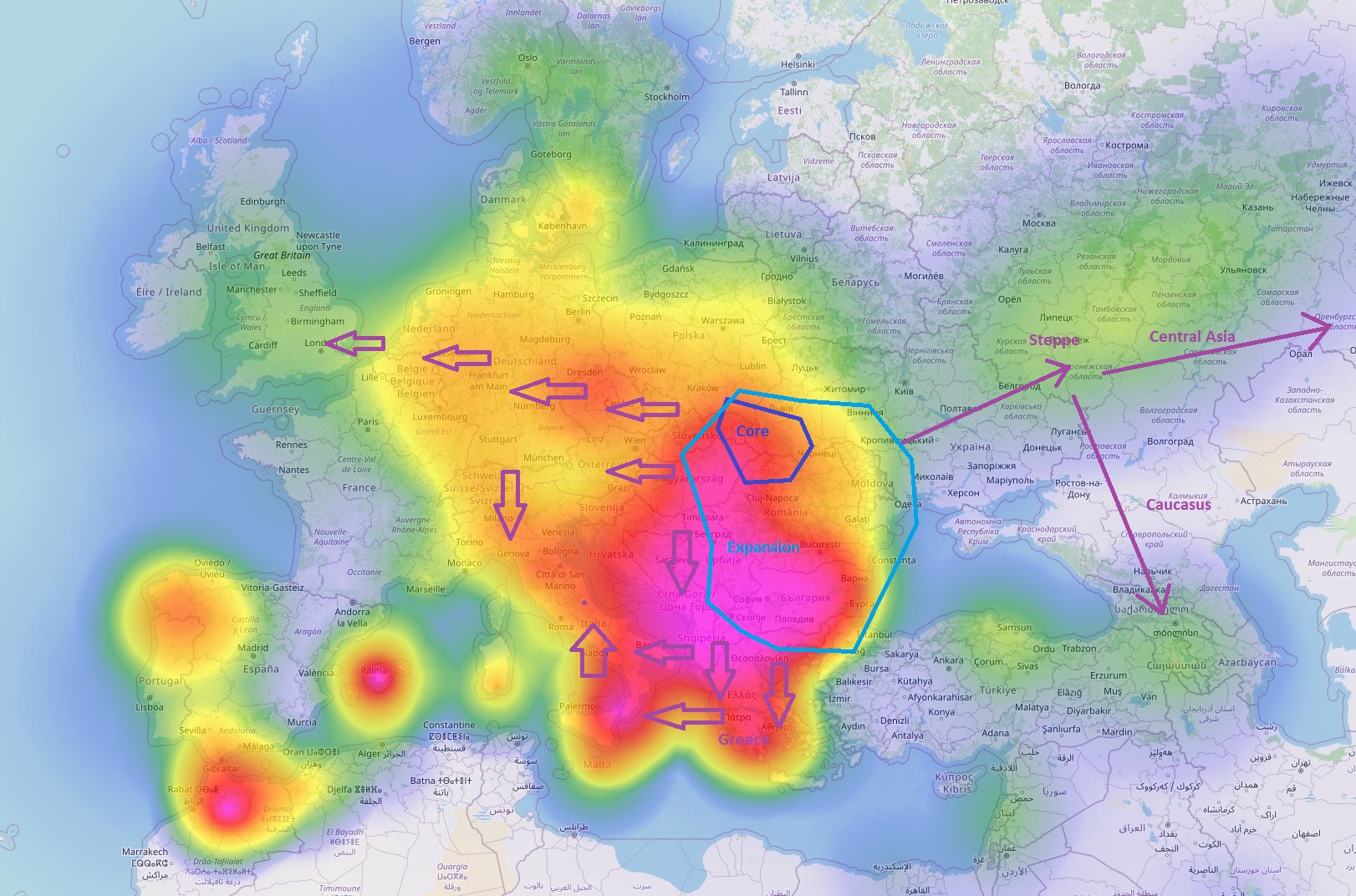Are most people with the haplogroup E-V13 of European origin? : r/23andme