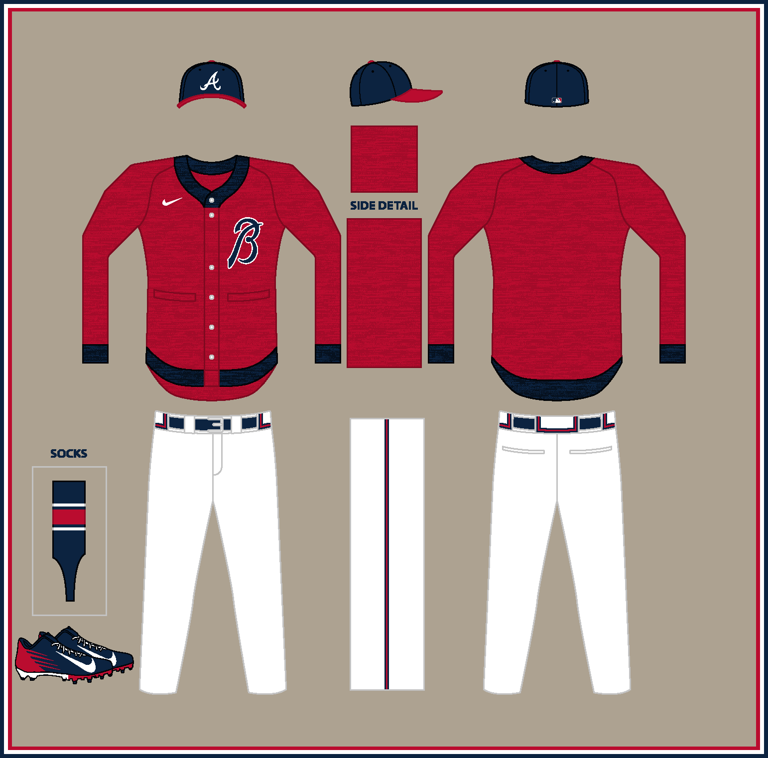 Bringing Back MLB Warmup Sweaters (Royals & Braves Update 12/2 ...