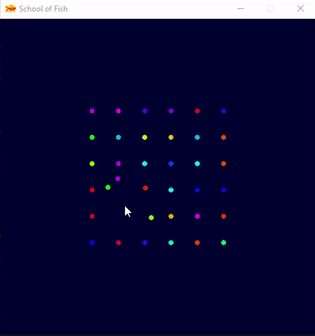 GitHub - hslarson/School-Of-Fish: An older project that uses PyGame to ...