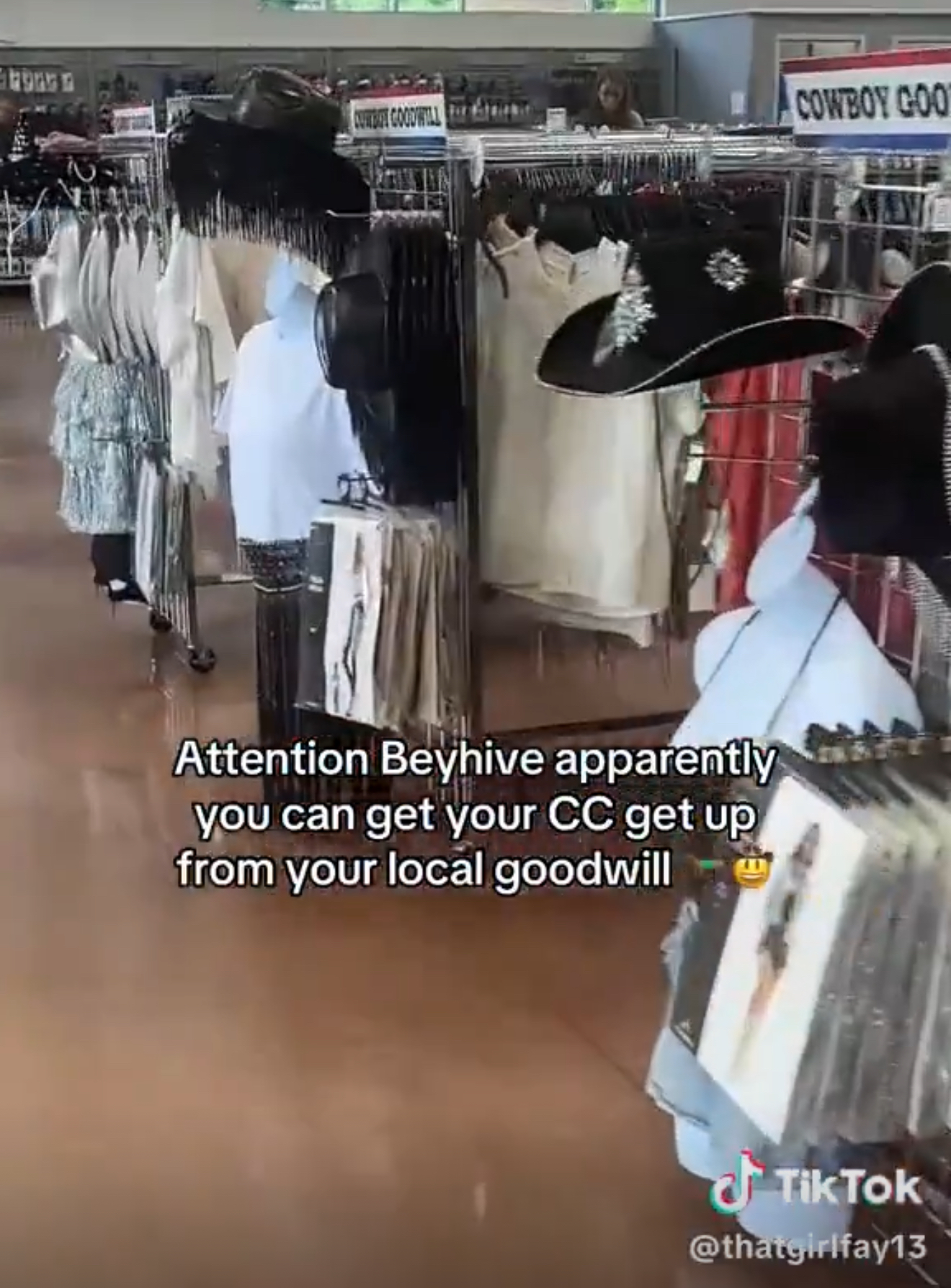 Goodwill promotes Cowboy Carter with "Cowboy Goodwill" - Base - ATRL