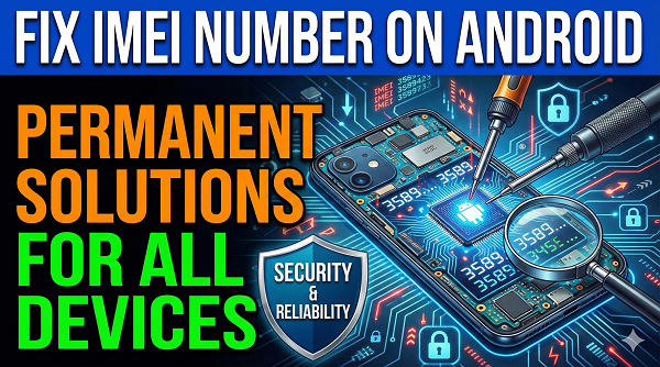 Fix IMEI Number on Android: Permanent Solutions for All Devices - MobiFirms