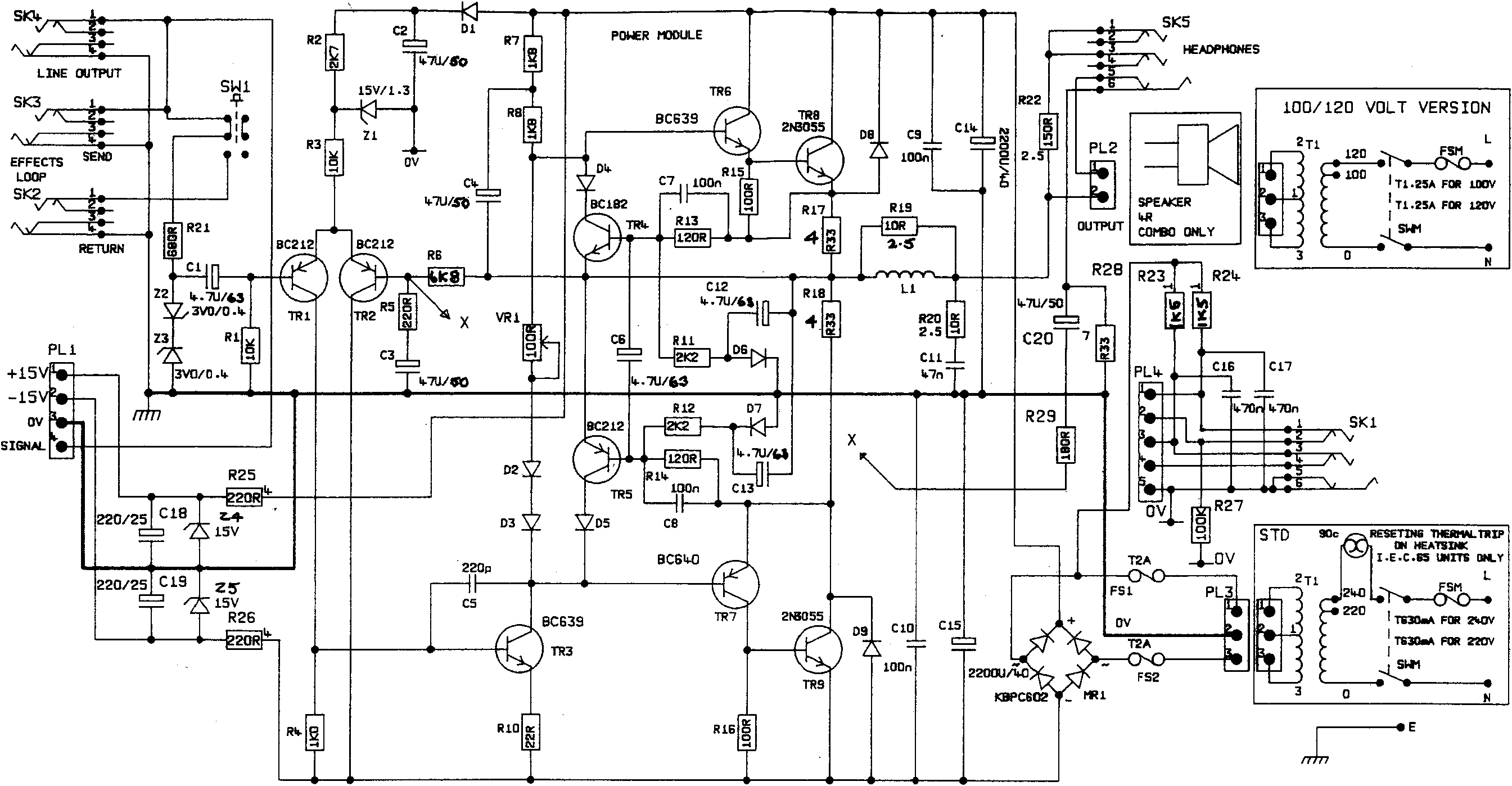amplifier - How to deal with an amp's thump/pop on power up ...