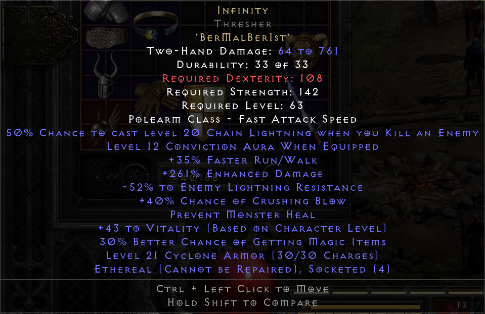 Thinkin Bout Buy Infinity - Topic - d2jsp