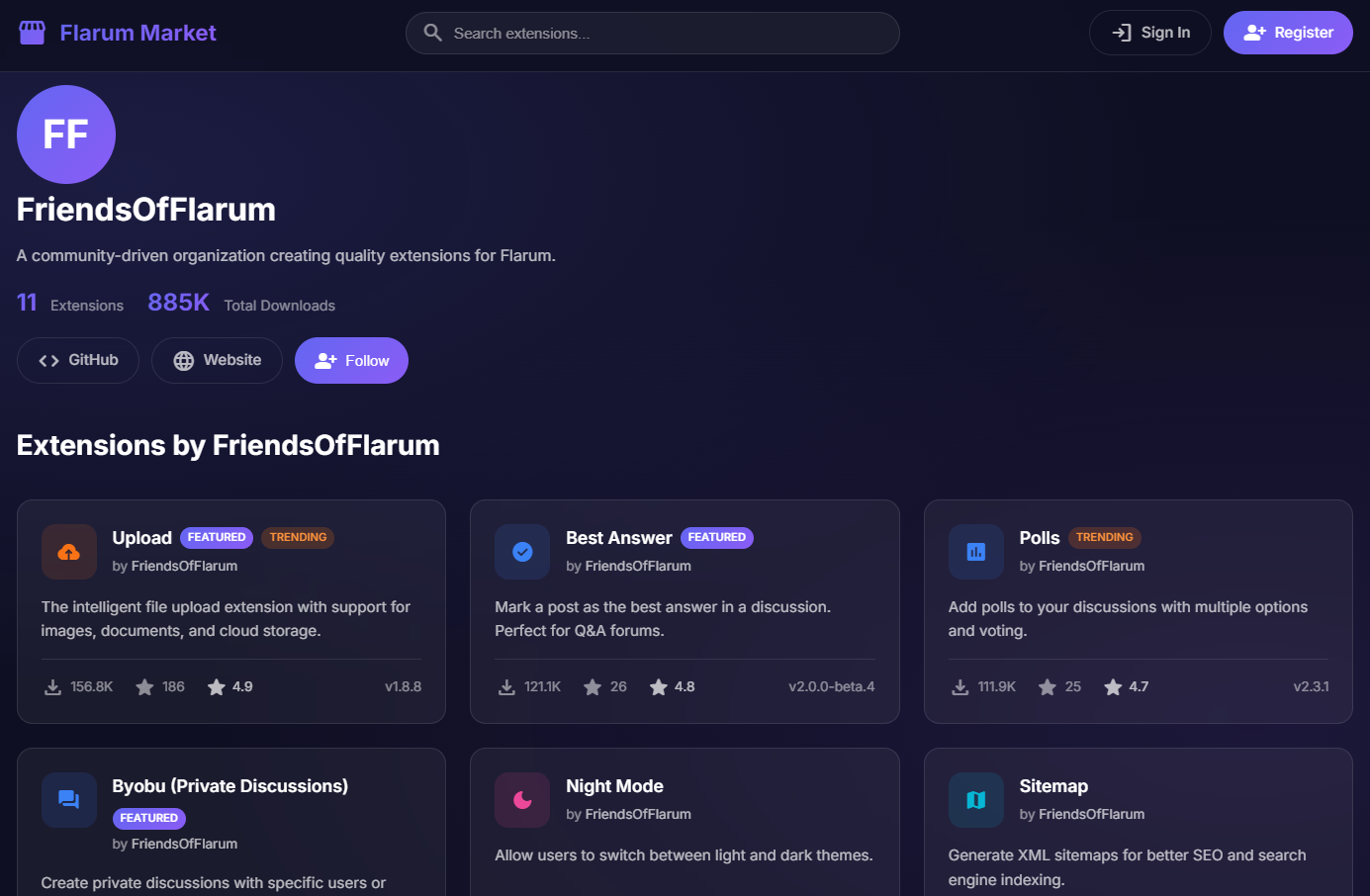A Better Way to Discover Extensions [Prototype] - Flarum Community