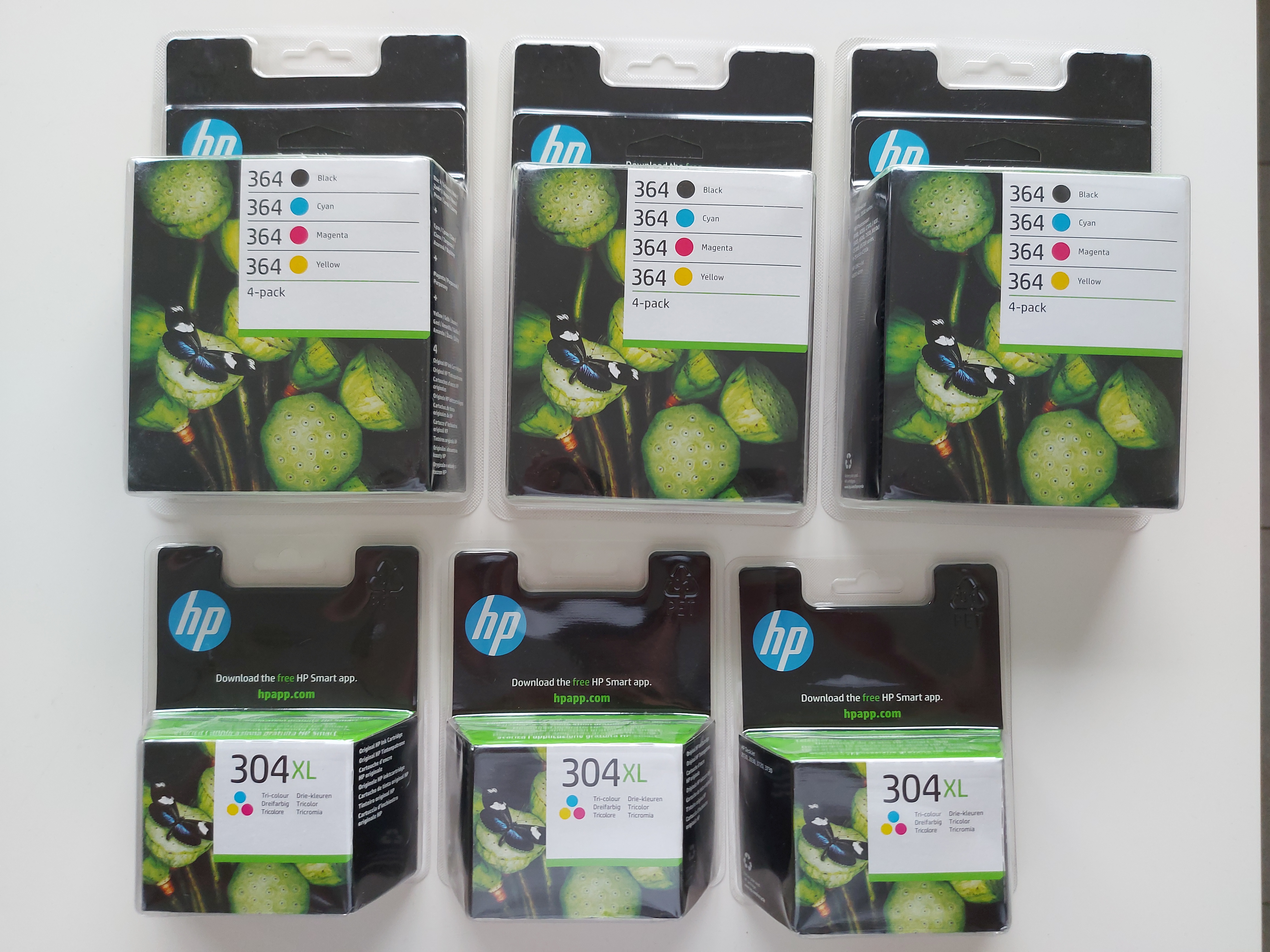 Andere - HP 364 4-Pack + HP 304XL inktcartridges ! BIEDEN VANAF 1 EURO ! | BeyondGaming