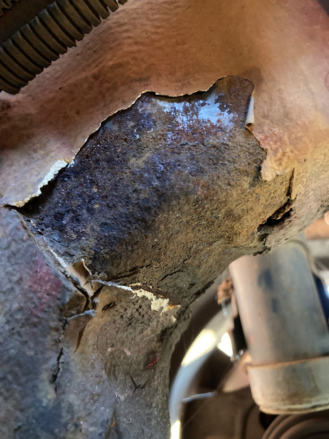 Weird rust location, from brake fluid? | VW Vortex - Volkswagen Forum