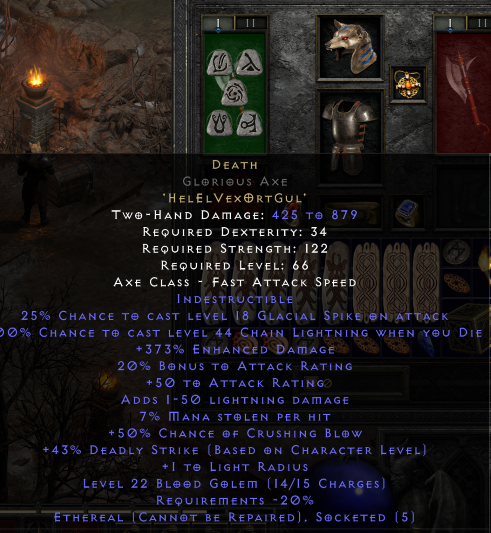 Ft: Best Weapon For Fury Dudu - Topic - d2jsp
