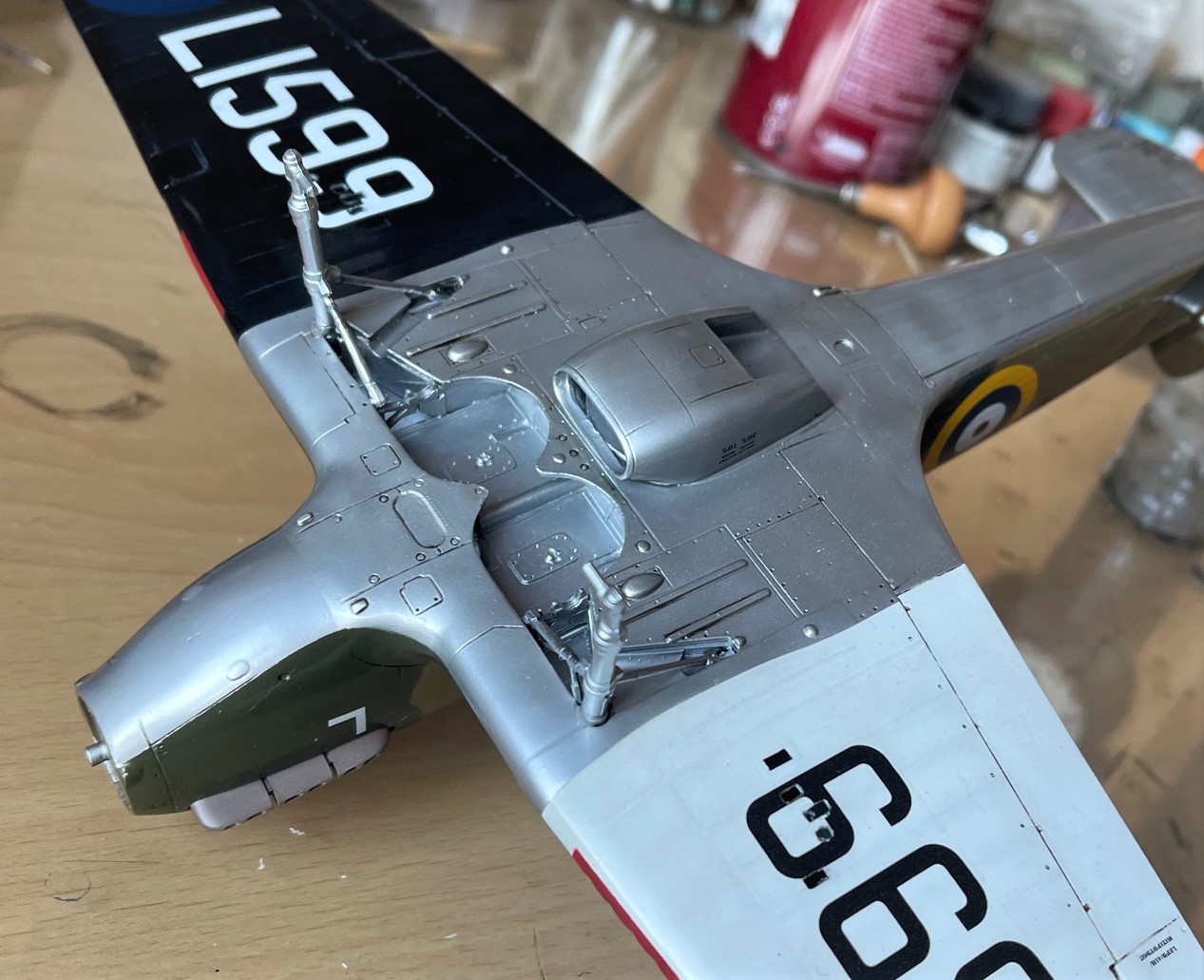 Finished *** 1/32 Pacific Coast Models Hawker Hurricane Mk.1 Early ...