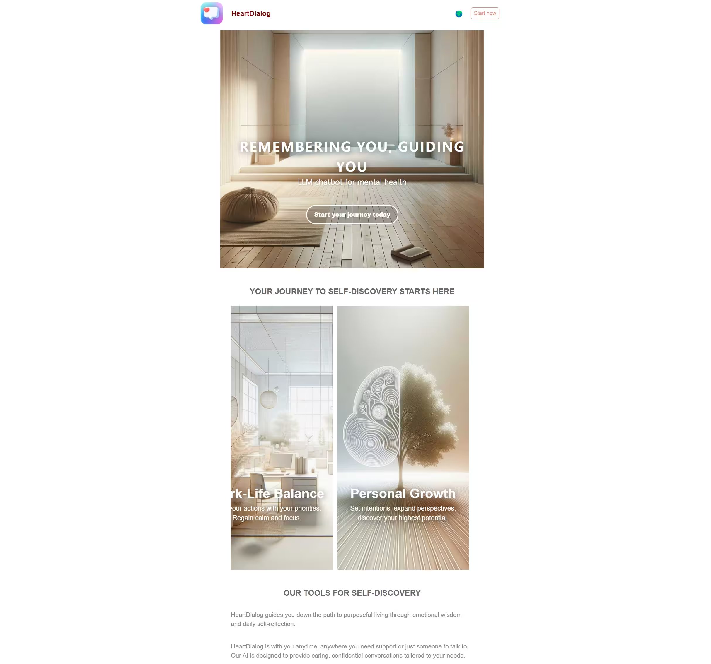 HeartDialog: Your 24/7 AI Companion for Mental Health - HeartDialog is ...