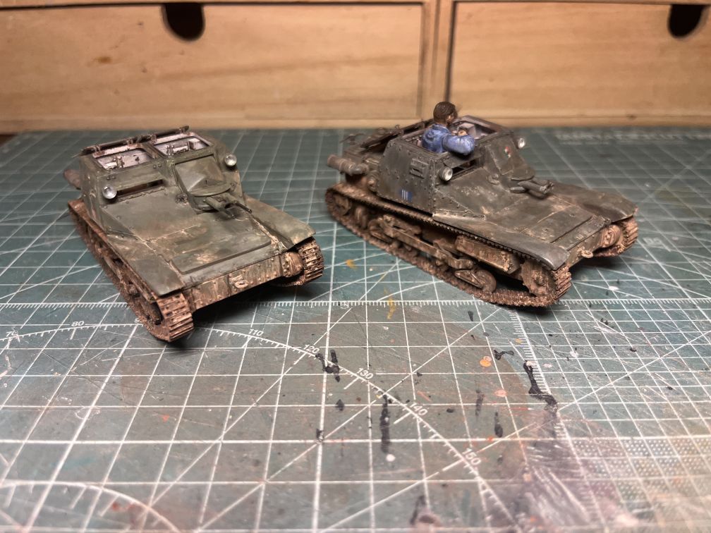 Couple of italian tankettes L3/33 and L3/35 - Work in Progress - Armour ...