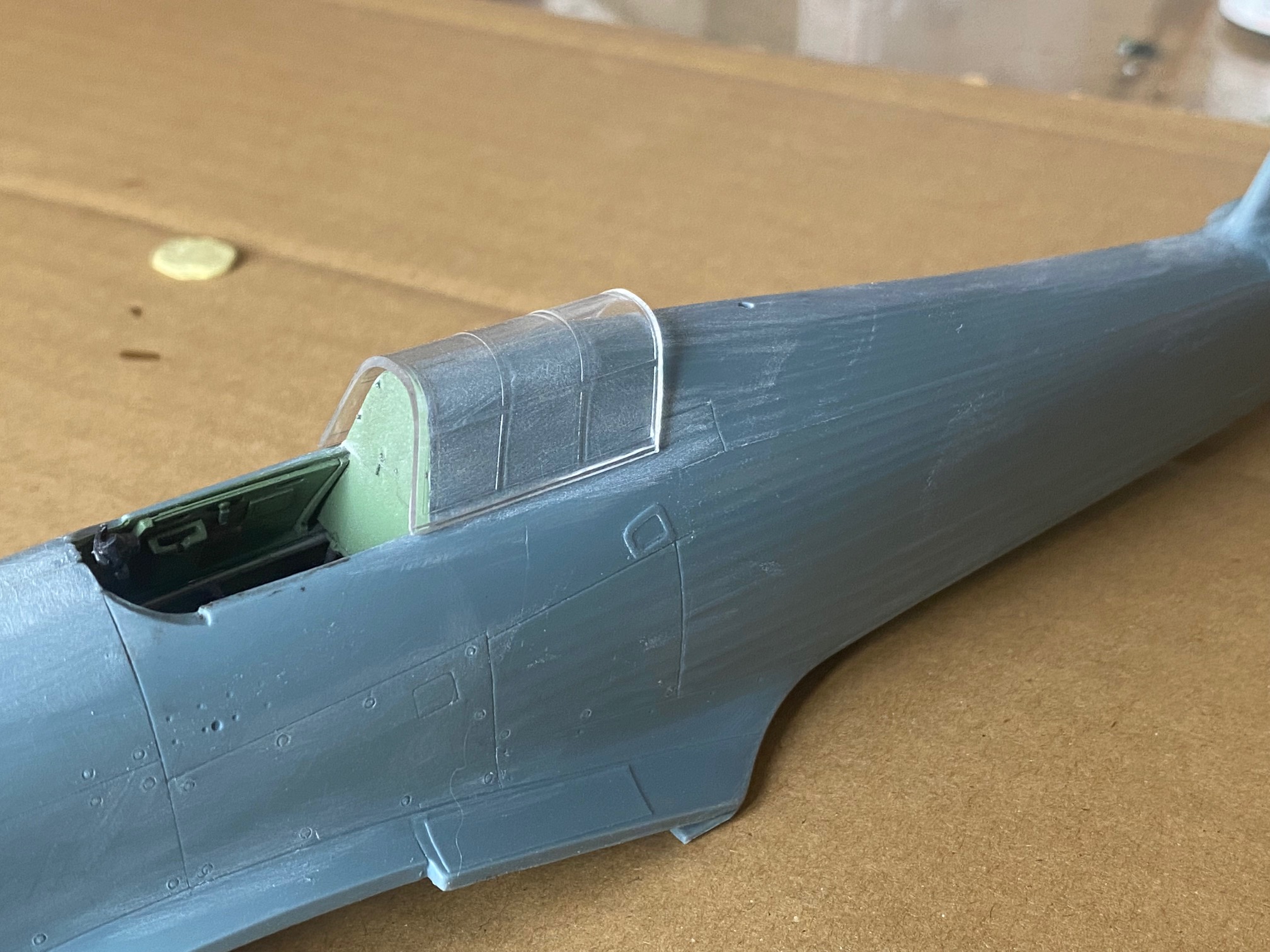 Finished *** 1/32 Pacific Coast Models Hawker Hurricane Mk.1 Early ...
