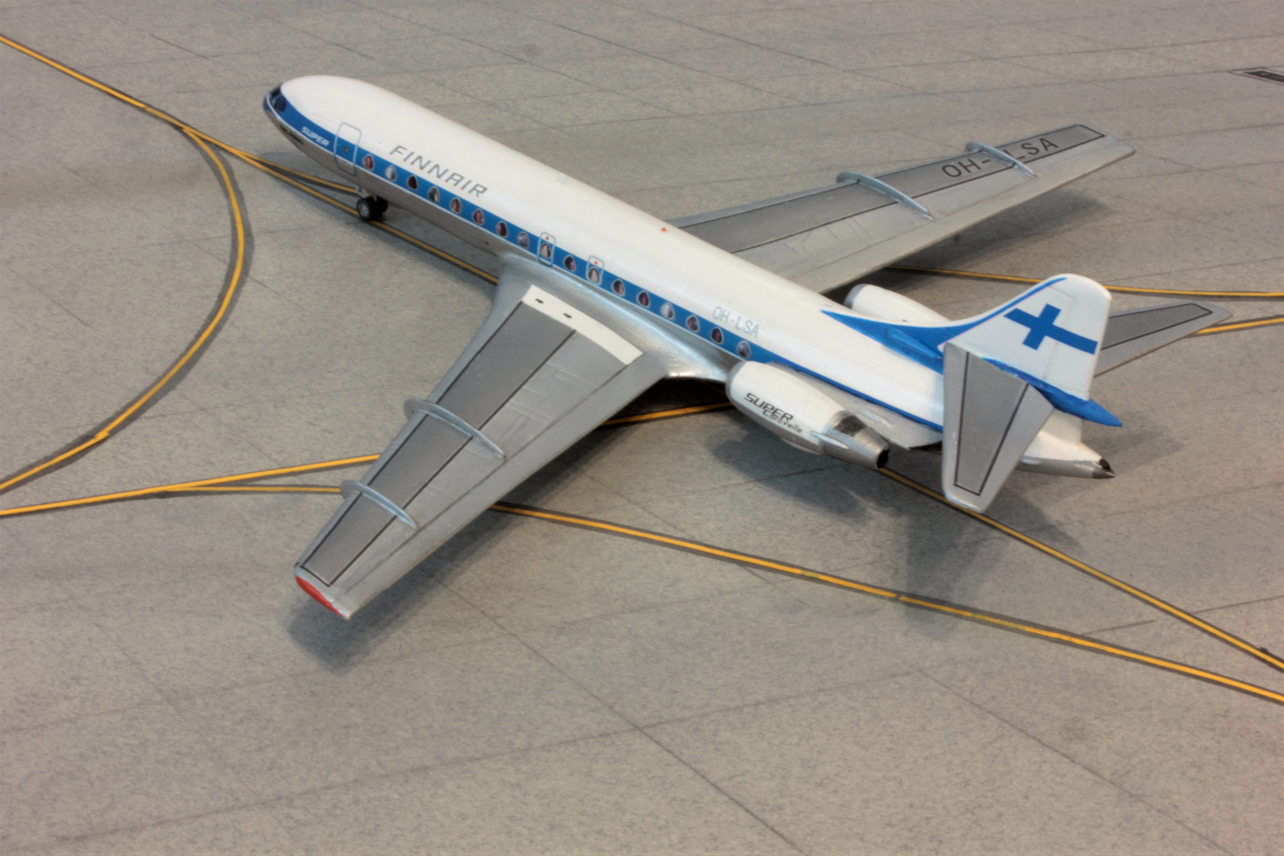 Finnair Super Caravelle in 1/144 scale - Ready for Inspection ...