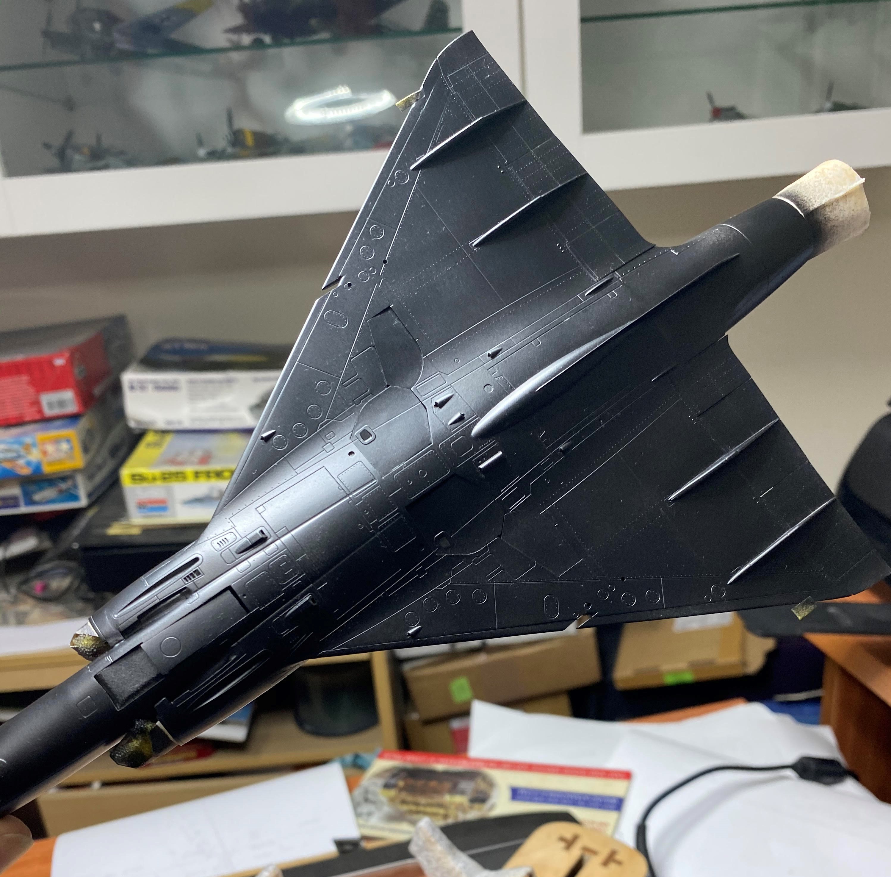 Mirage IIICJ, #45, 117th squadron, Israel Air Force, 1967 (Eduard, 1/48 ...