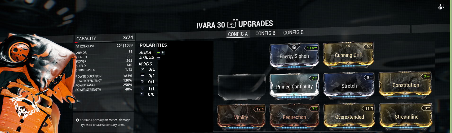 Allow for Warframe universal polarity mod slots by consuming duplicate ...