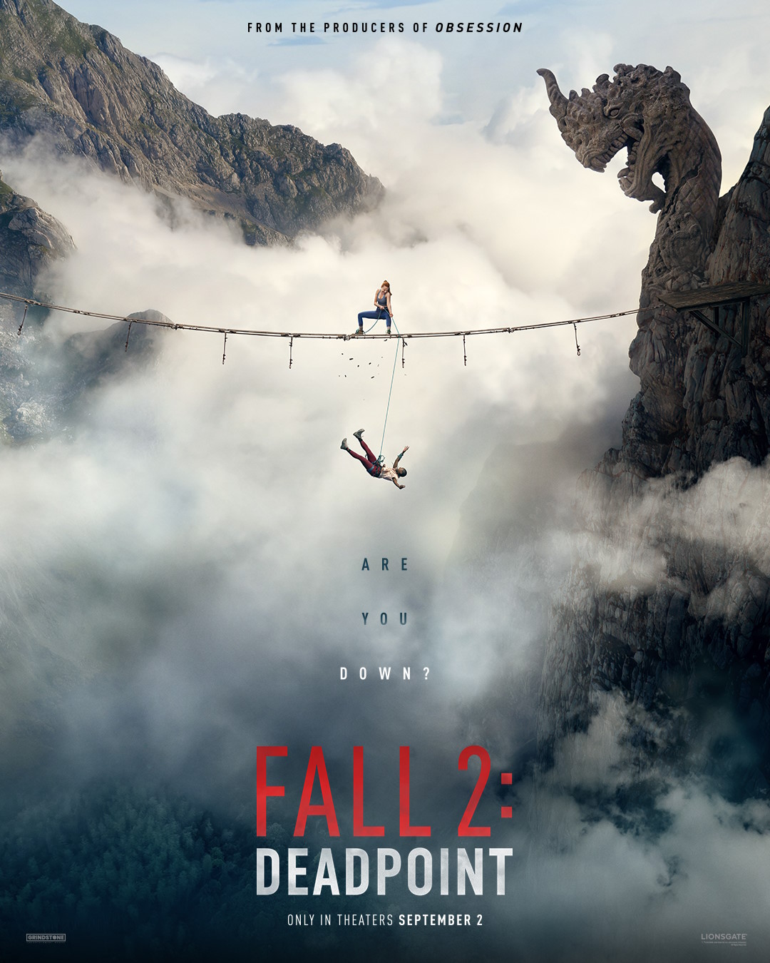 Official poster for 'Fall 2: Deadpoint'. Trailer tomorrow ...