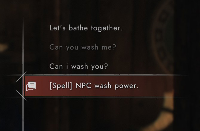 Bathing in Skyrim - Wash Me - Renewed at Skyrim Special Edition Nexus ...