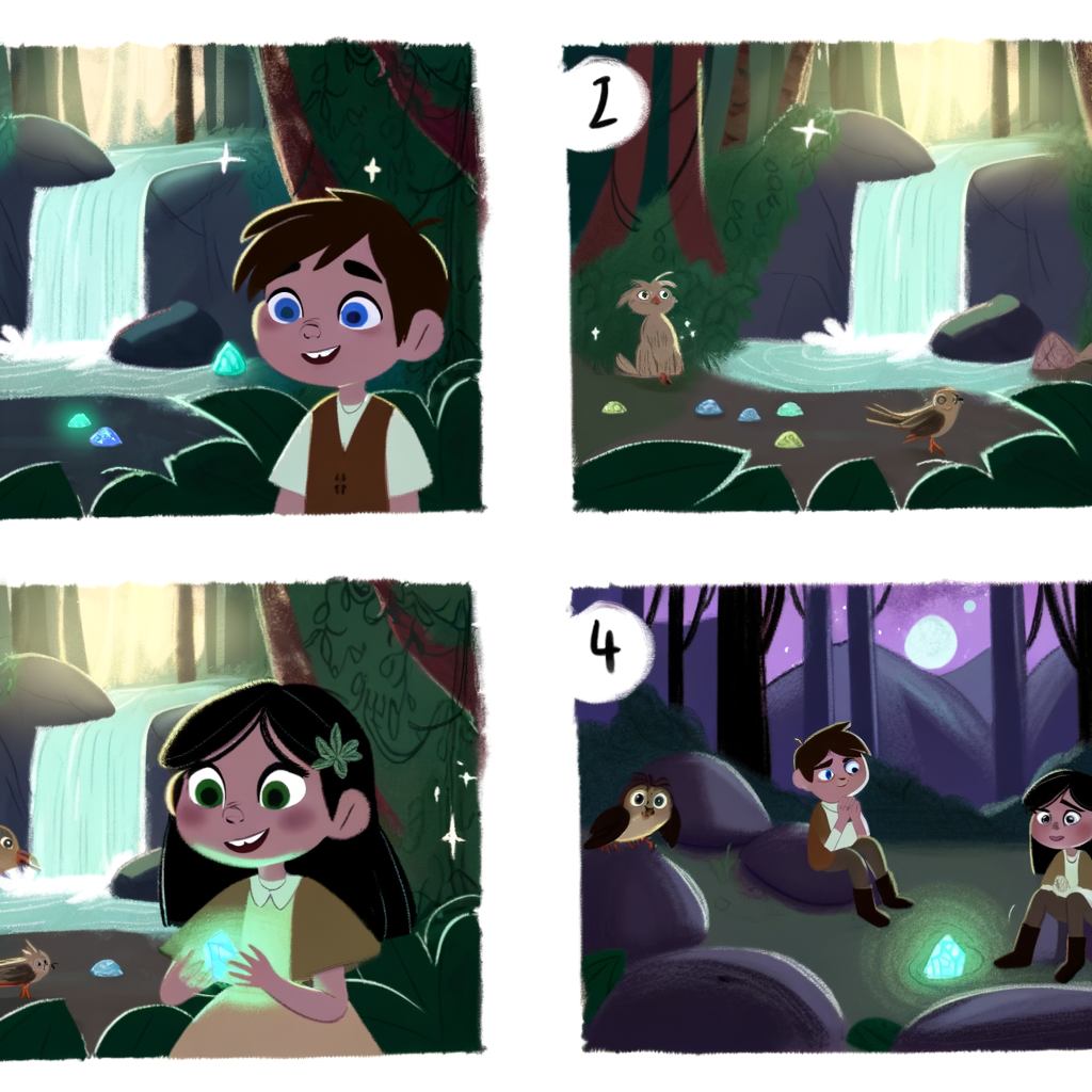 Magical Crystal Discovery - Free Bedtime Fairy Tales