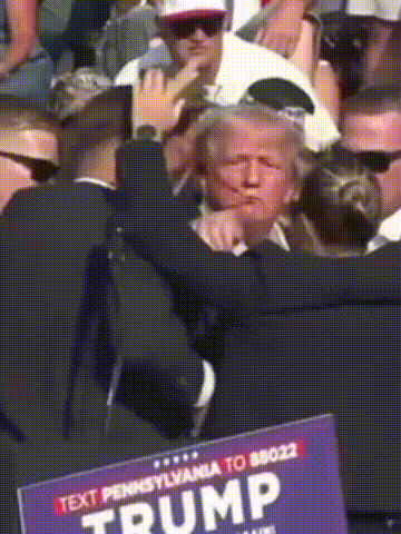 Trump with Blood on his face reminds of Braveheart. | Political Talk