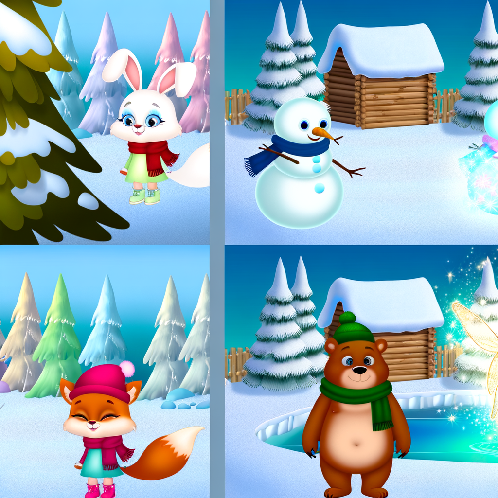 The Snowy Surprise - Free Bedtime Fairy Tales