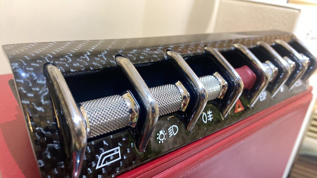 Gallardo Carbon Fiber Window Switch Panels (Rare Panels) 401941567K ...