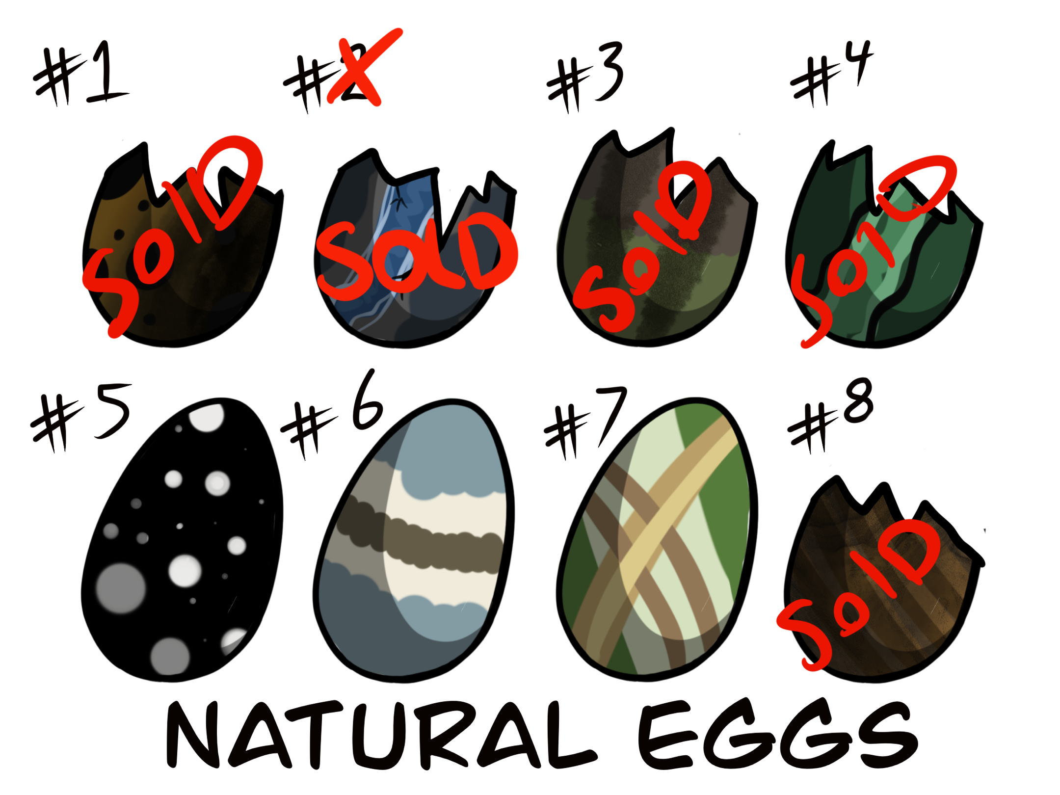 (🎨) - Raptor Adopts + mystery eggs! :|: Lioden