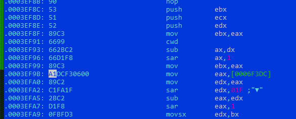 IDA and hex editor different values - Reverse Engineering Stack Exchange