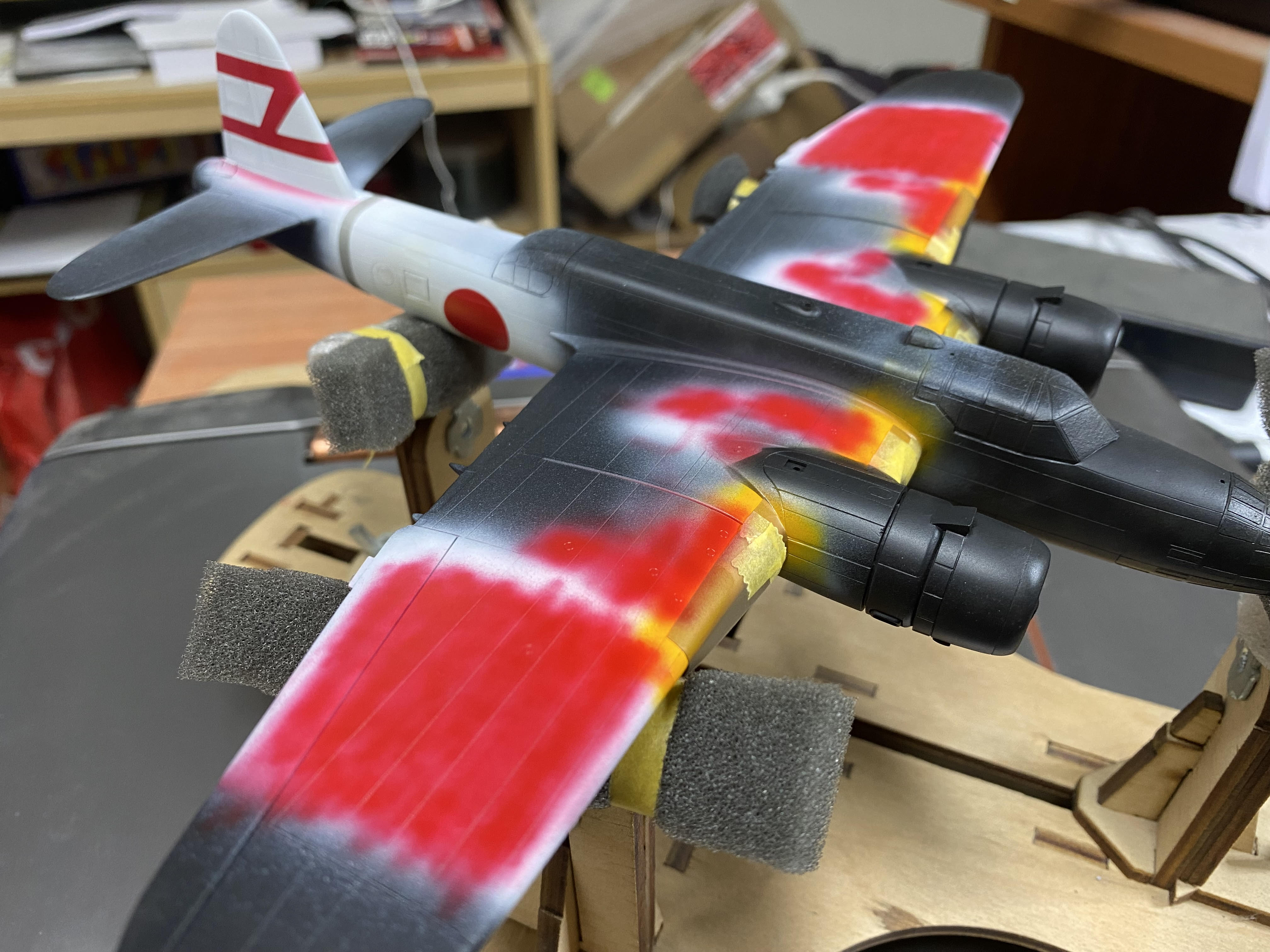 Ki-49 Donryu (Helen) heavy bomber-IJA 7th Flight Regiment (Hasegawa 1/ ...