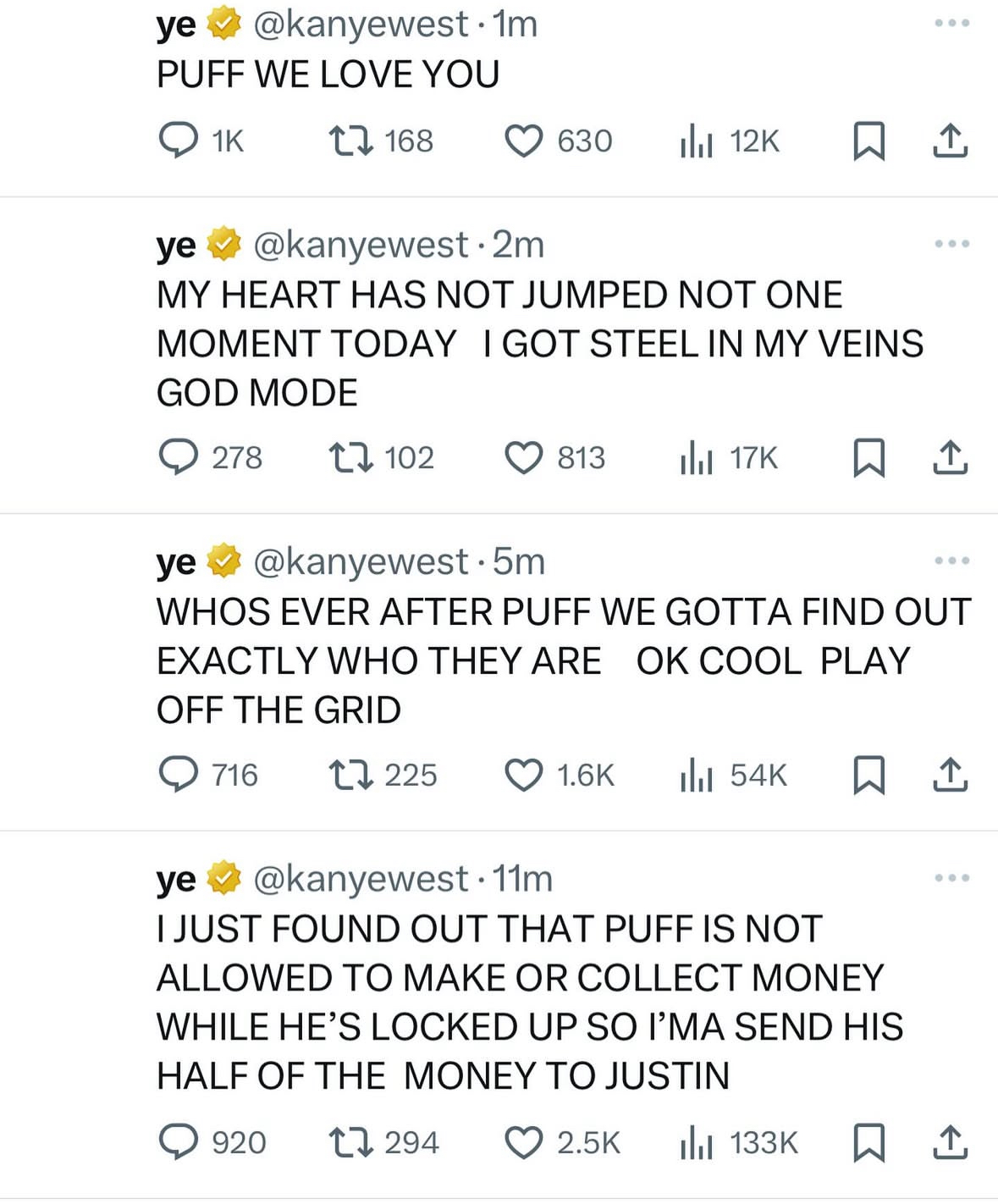 is anyone here witnessing Kanye’s twitter crashout on Toyhouse
