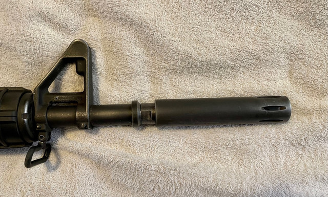 Faux slip-over flash hiders > AR-15 / M-16 Retro Forum > AR15.COM