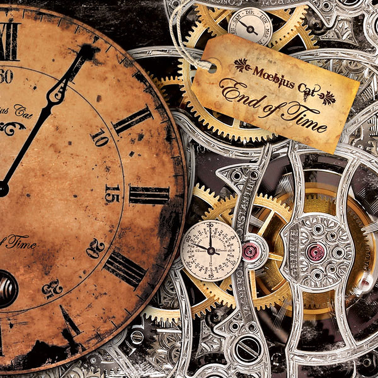 Album covers featuring illustrations or photos related to watches and ...