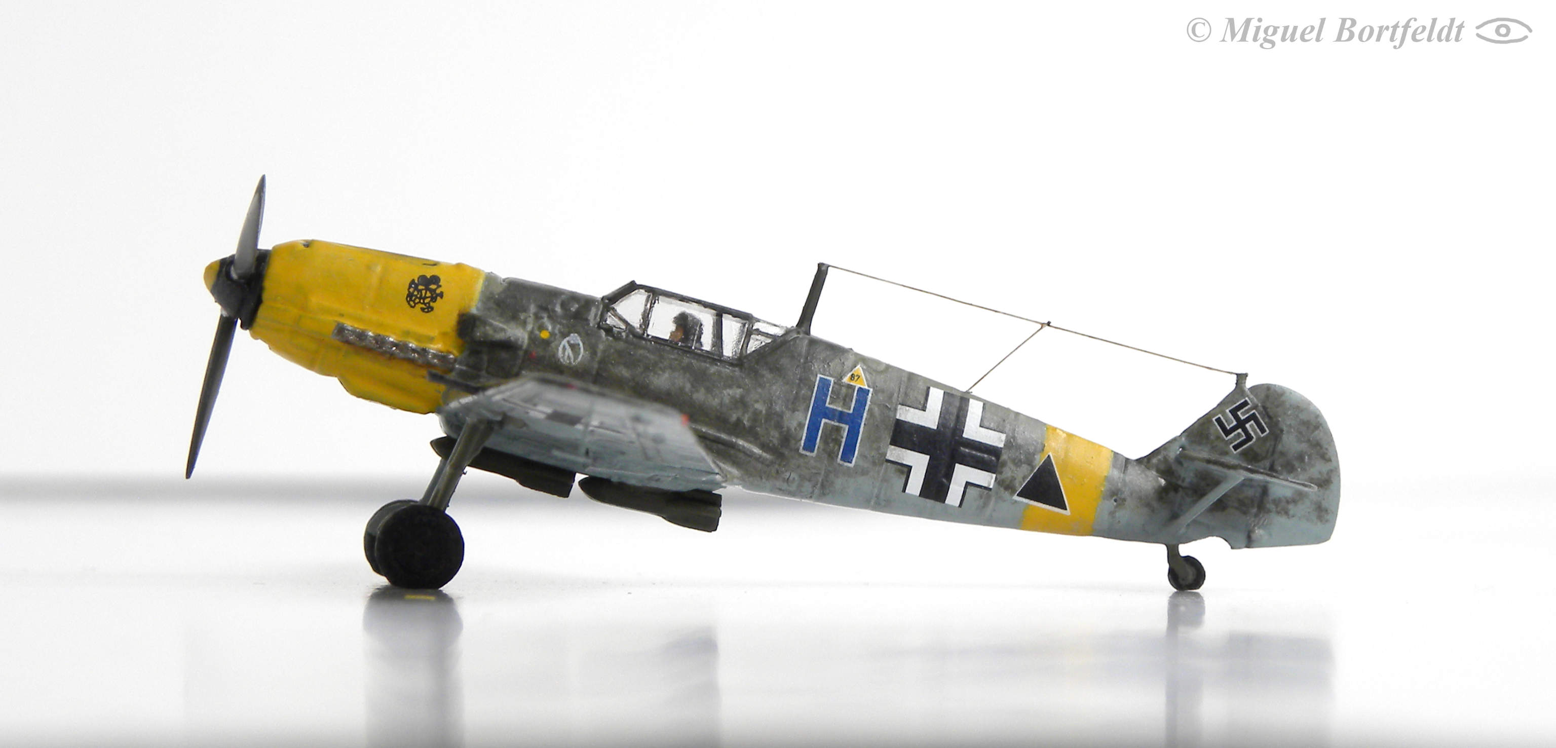 Messerschmitt Bf 109E-7/B - "Blue H" SG1 - Ready for Inspection ...
