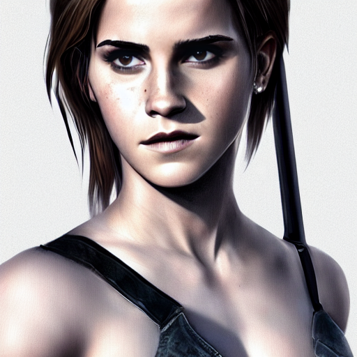 Emma Watson in Fallout, GTA and as tomb raider : r/StableDiffusion